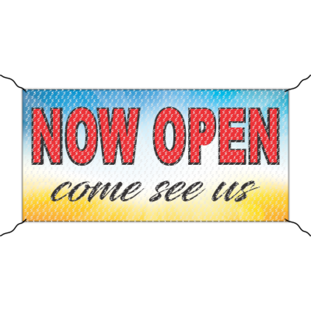 BRS - 2 Foot Mesh Banners